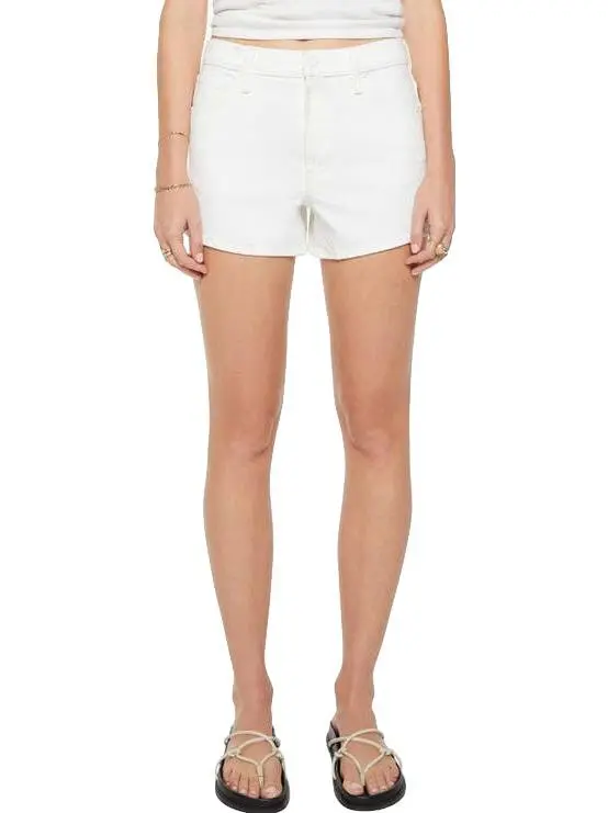 MOTHER The Dodger Denim Shorts - Picket Fence