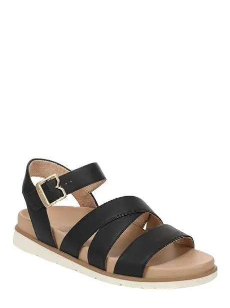 Dr. Scholl'S Free Life Quarter Strap Sandal - Black