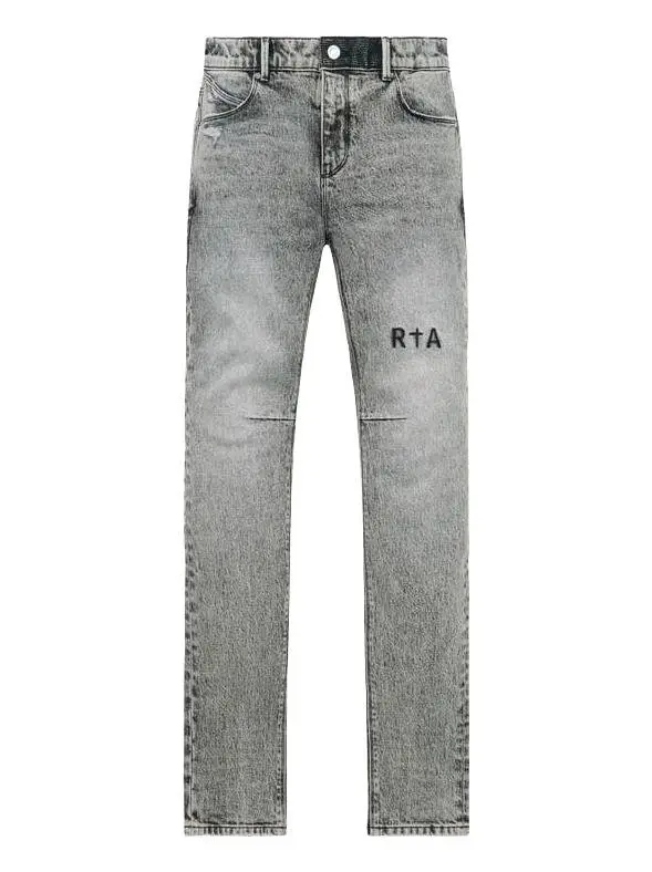 RtA Clayton Skinny Jeans - Stone Haze