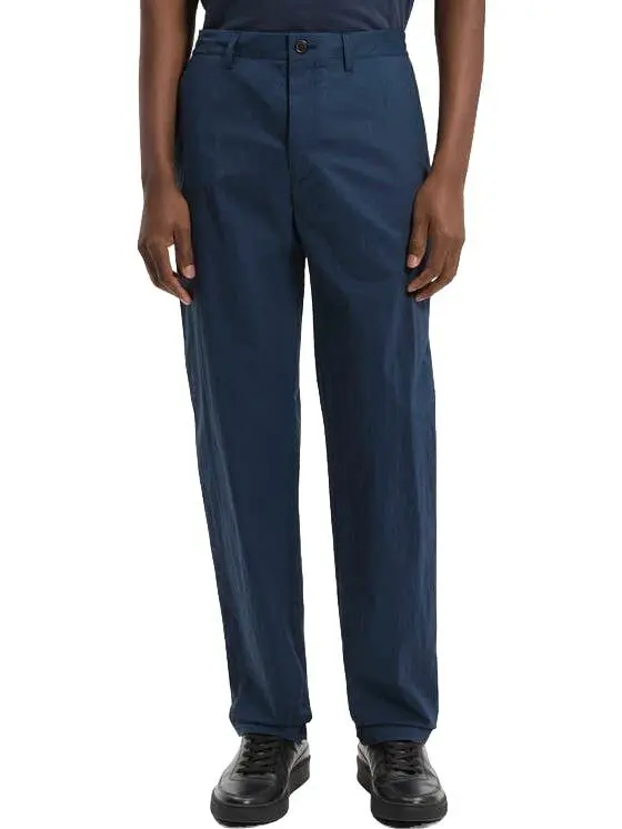 Theory Slim Fit Straight Leg Pants - Nocturne Navy