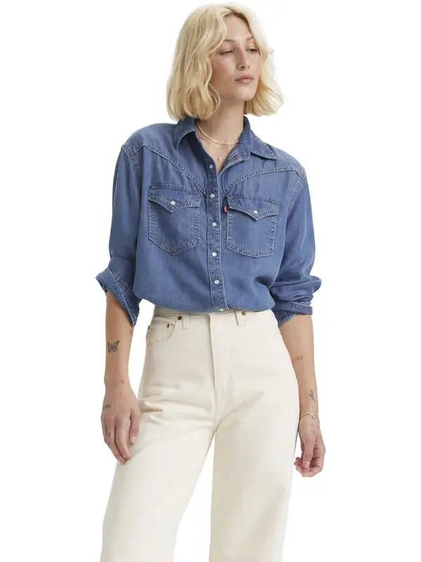 LEVI'S Sawyer Western Shirt - Ringing Bells