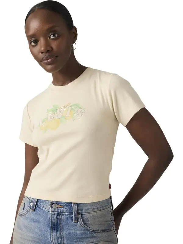 LEVI'S Graphic Logo Essential Sporty Tee - Studded Lemons
