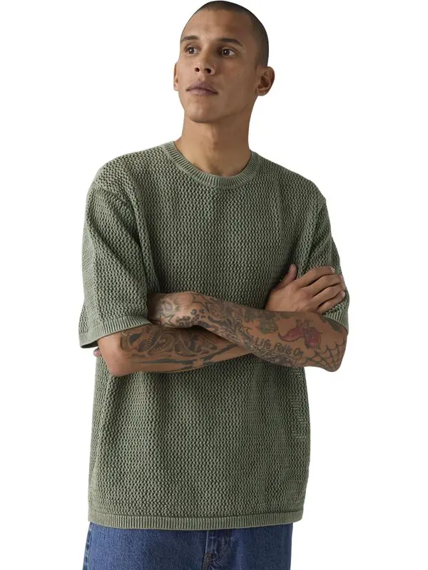 LEVI'S Stinson Knit Sweater Shirt - Mulled Basil