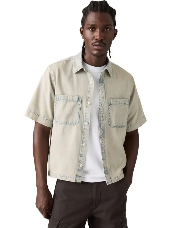 LEVI'S Short-sleeve Mechanic Boxy Shirt - Early Rise