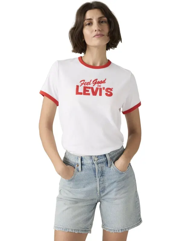 LEVI'S Graphic Ringer Tee - Feel Good In Levi's