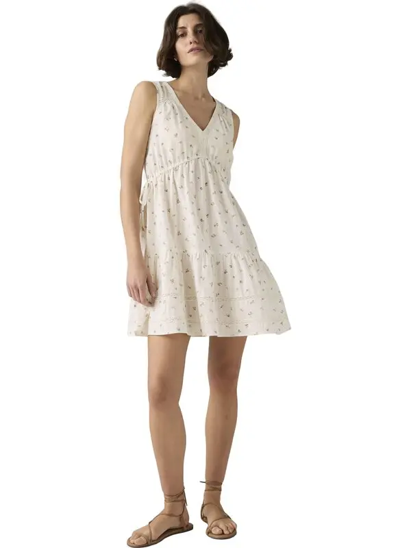 LEVI'S Lulu Mini Dress - Maja Ditsy Egret