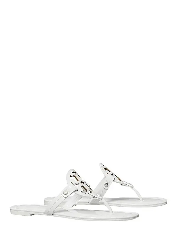 Tory Burch Miller Sandals - Optic White