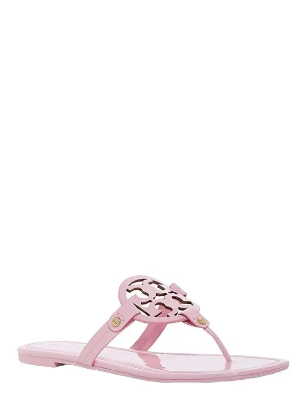 Tory Burch Miller Sandals - Petunia Patent Leather