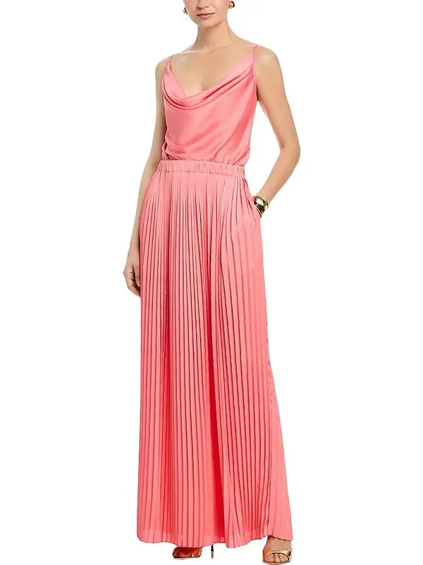 Ramy Brook Adalyn Cowl Neck Dress - Coral