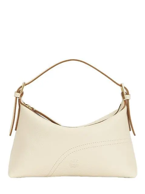 ATP ATELIER Vadena Shoulder Bag - Mandorla Grained Calf