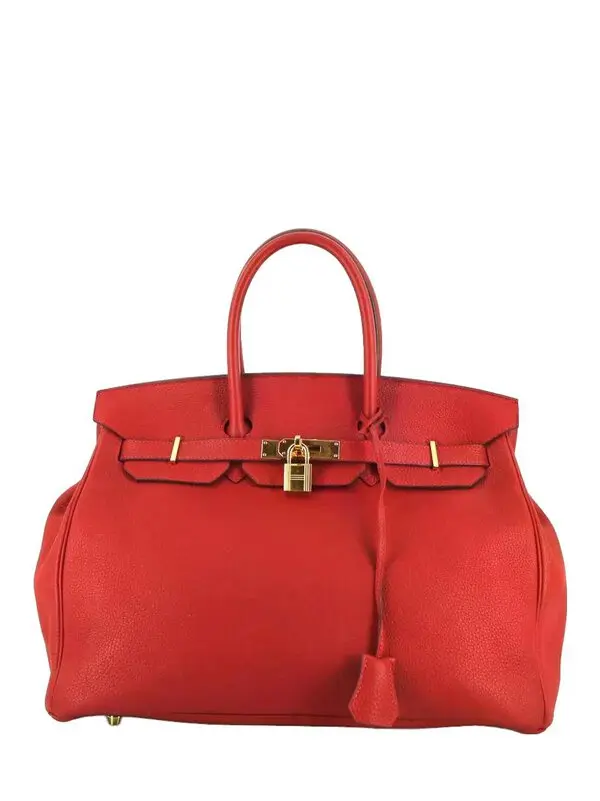 Hermès Birkin 35 Handbag - Red