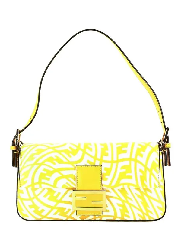 Fendi Baguette Shoulder Bag - Yellow