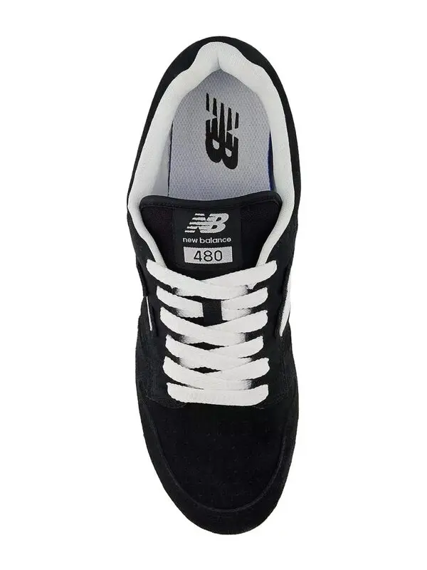 NEW BALANCE Suede Panel Sneakers - Black