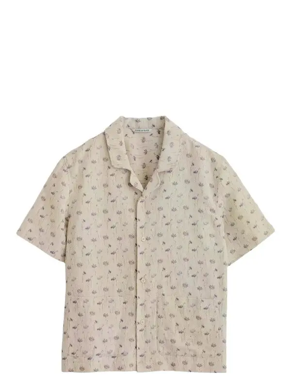 A KIND OF GUISE Salvi Floral-print Shirt - Neutrals
