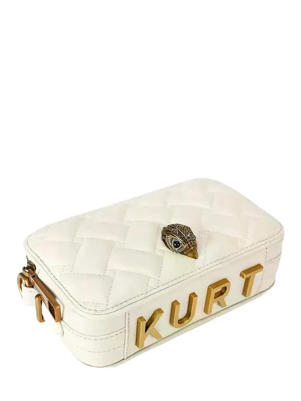 Kurt Geiger Kensington Quilted Eagle-head Satchel - Neutrals