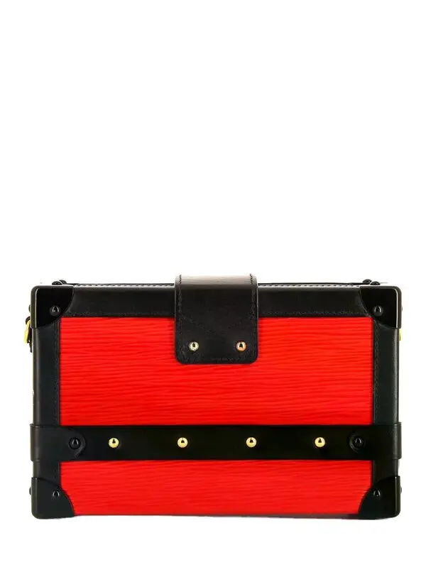 LOUIS VUITTON Petite Malle Shoulder Bag - Red