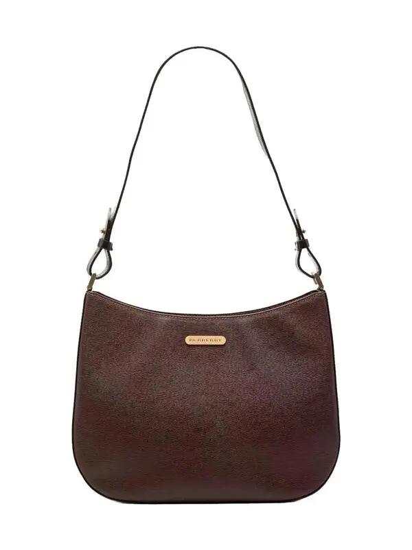 Burberry Leather Shoulder Bag - Brown