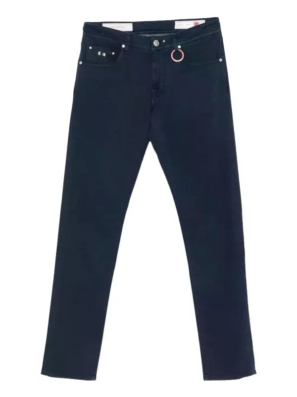 TRAMAROSSA Michelangelo Logo-plaque Jeans - Blue