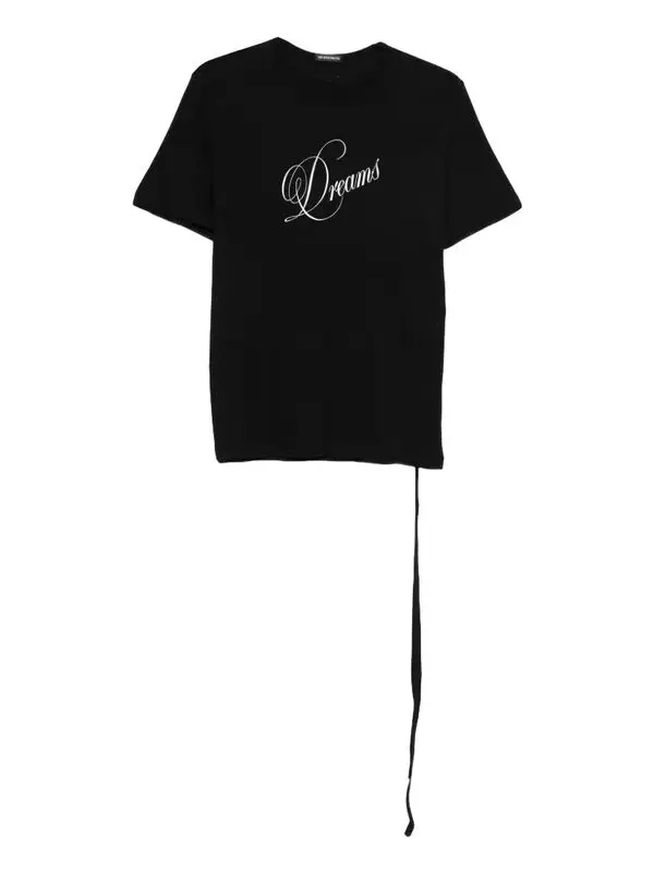 ANN DEMEULEMEESTER Baptist Printed T-shirt - Black