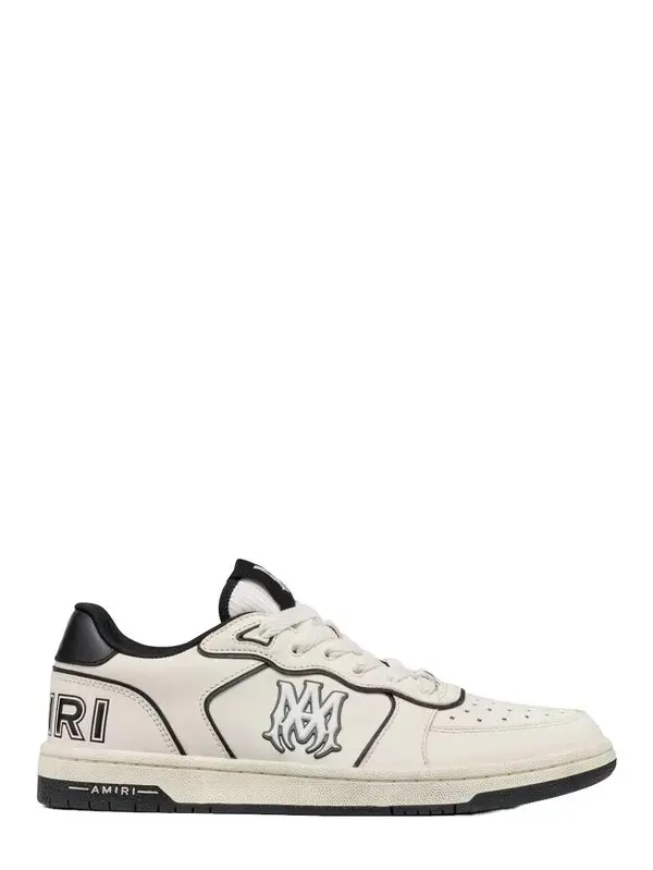 Amiri Newport Logo-patch Sneakers - Neutrals