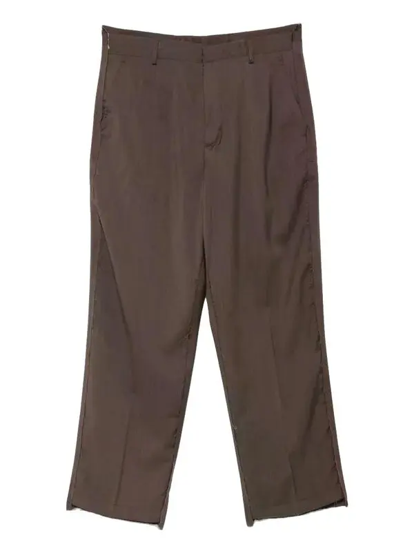 COSTUMEIN Allen Frayed-edge Trousers - Brown