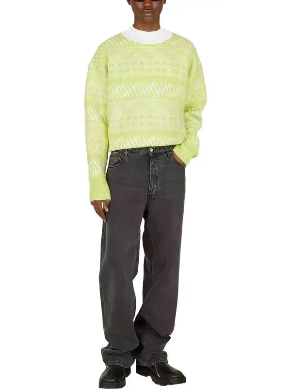 Eytys Patterned Long-sleeve Sweater - Green