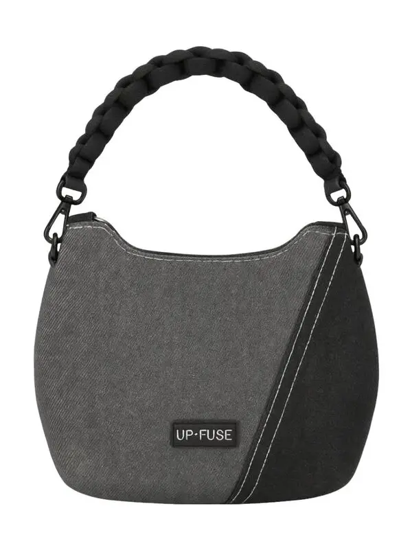 UP-FUSE Mini Luna Denim Bag - Black