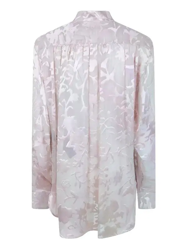 ANN DEMEULEMEESTER Tie-detail Shirt - Pink