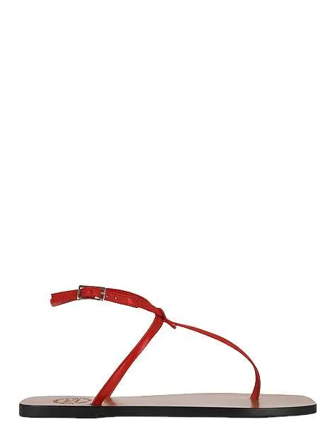 ATP ATELIER Alassio Flat Sandal - Red