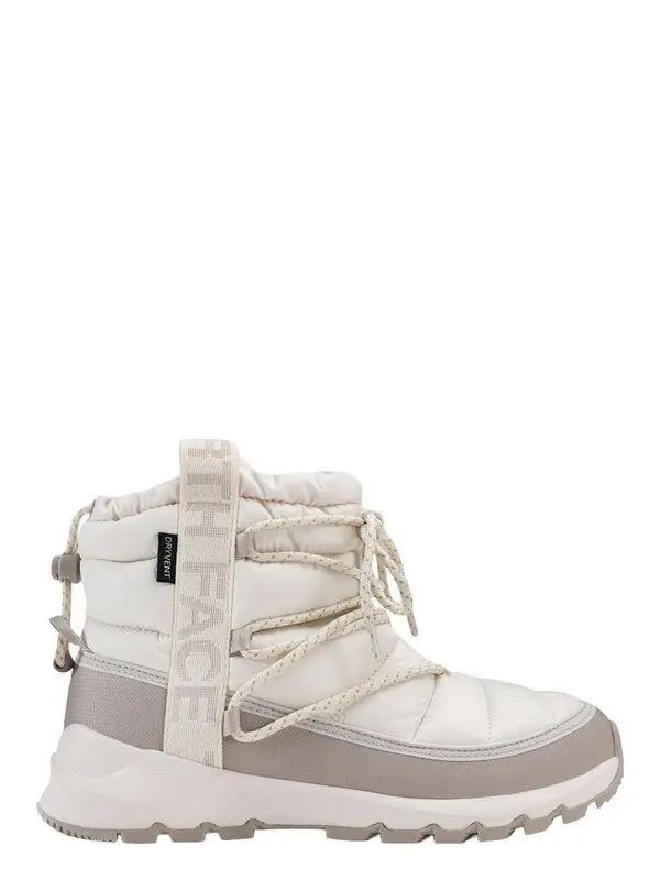 The North Face Thermoball Lace Up Waterproof Boots - Gardenia White/silver Grey