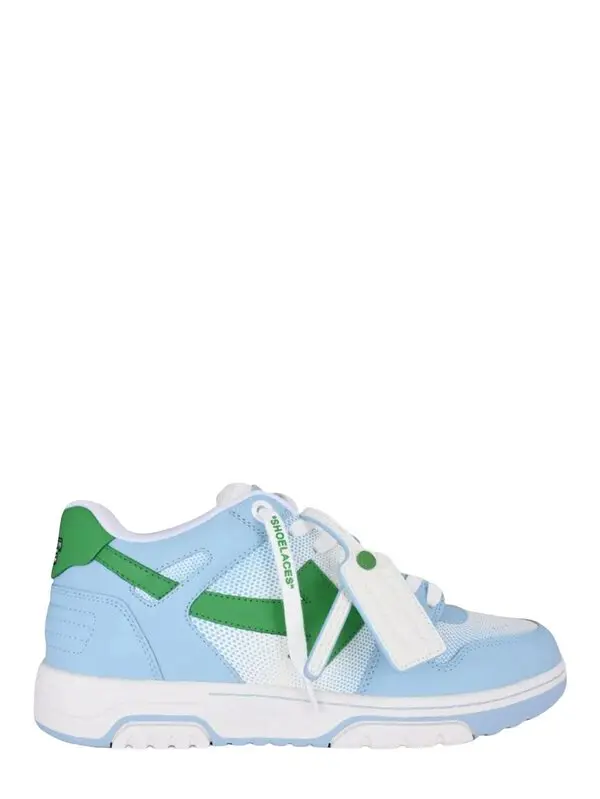 Off-White Out Of Office Low Tops - Blue/green