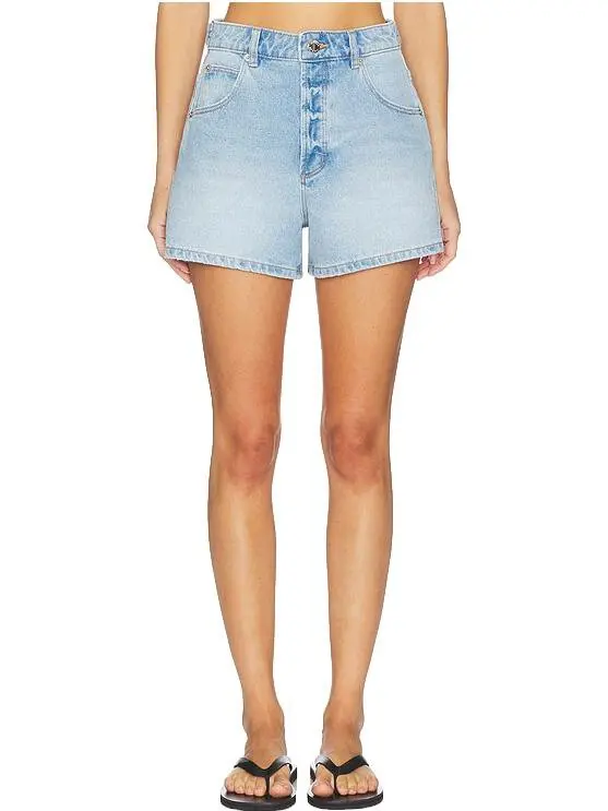 Rolla's Mirage Denim Shorts - Blue