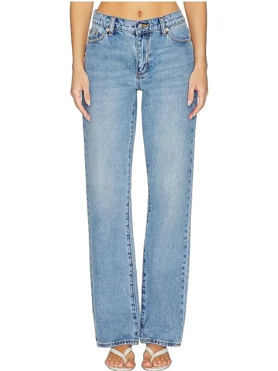 Rolla's Meg Straight Leg Jeans - Blue