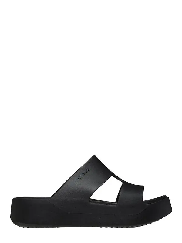 CROCS Platform Hstrap Sandals - Black