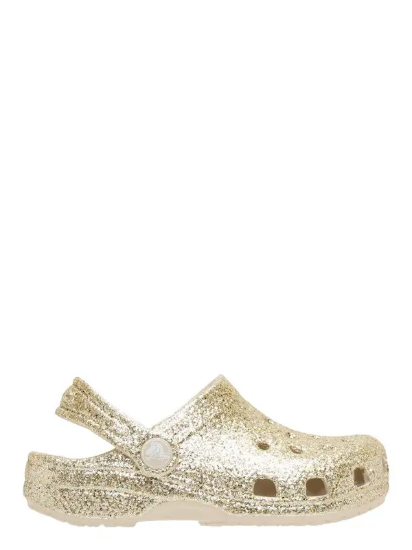 CROCS Classic Chunky Glitter Clog - Sandstone