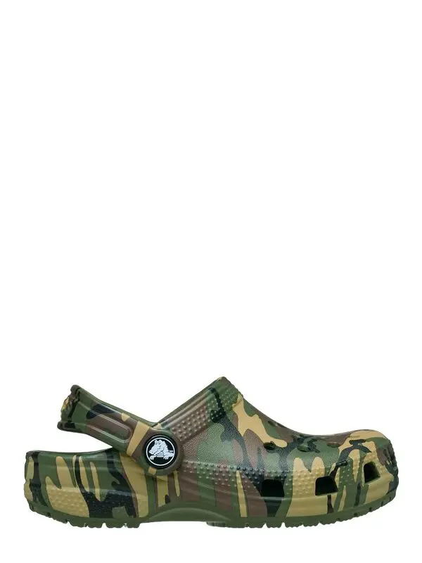 CROCS Classic Camouflage Clog - Army Green