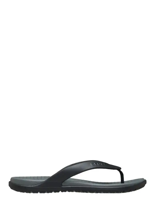 CROCS Flip Flops - Black/slate Grey