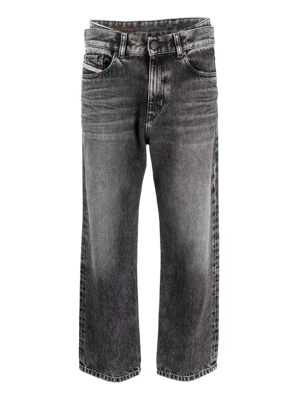 DIESEL® Boyfriend Stonewash Jeans - Grey