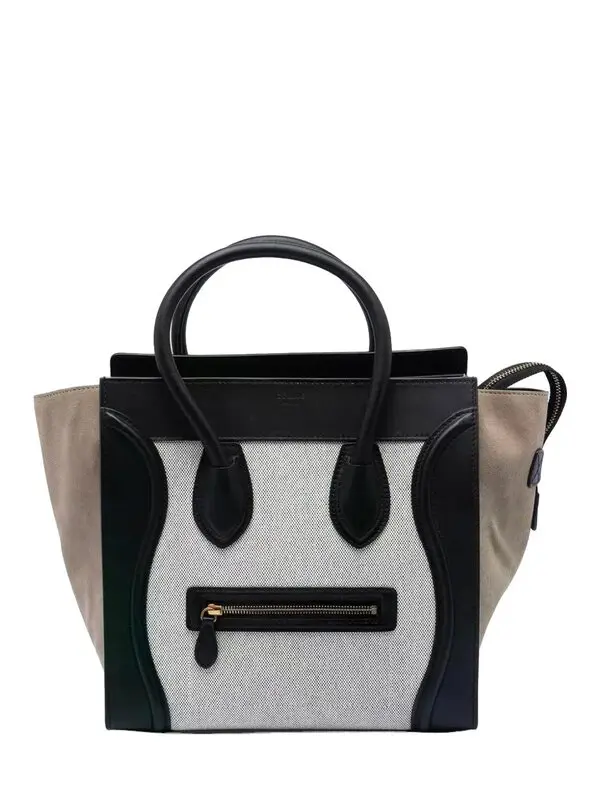 Celine Mini Luggage Tote Bag - Grey