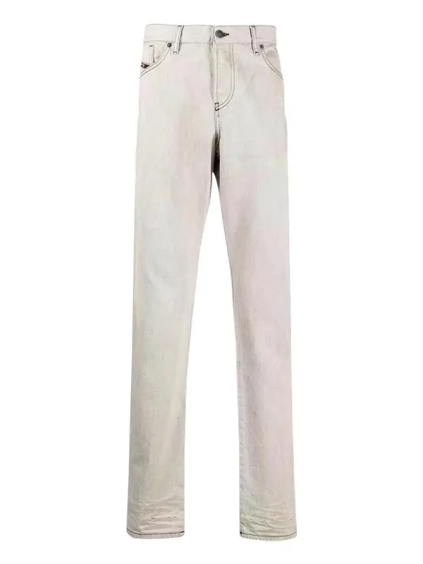 DIESEL® D-kras Slim-fit Jeans - Neutrals