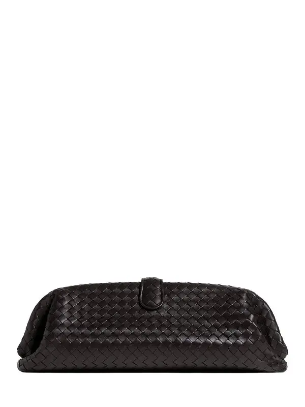 Bottega Veneta Lauren 1980 Clutch Bag - Brown