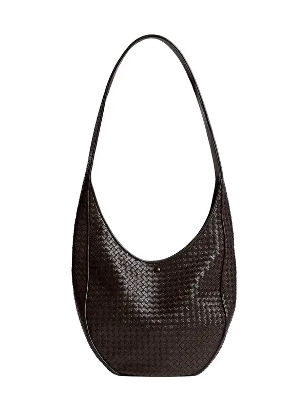 Bottega Veneta Ovetto Shoulder Bag - Brown