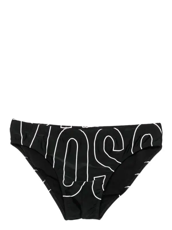Moschino Print Swim Trunks - Black