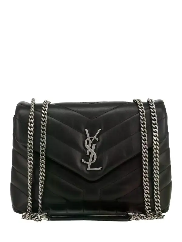 Saint Laurent Small Loulou Shoulder Bag - Black