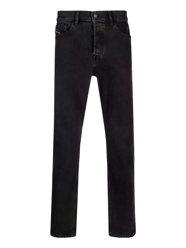 DIESEL® D-fining Tapered Denim Jeans - Black