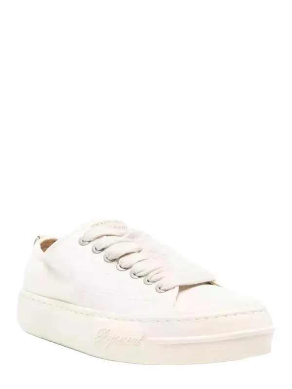 REPRESENT Logo-patch Sneakers - Neutrals
