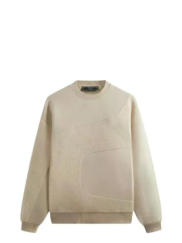 Kith Madison Curved-seam Sweatshirt - Neutrals