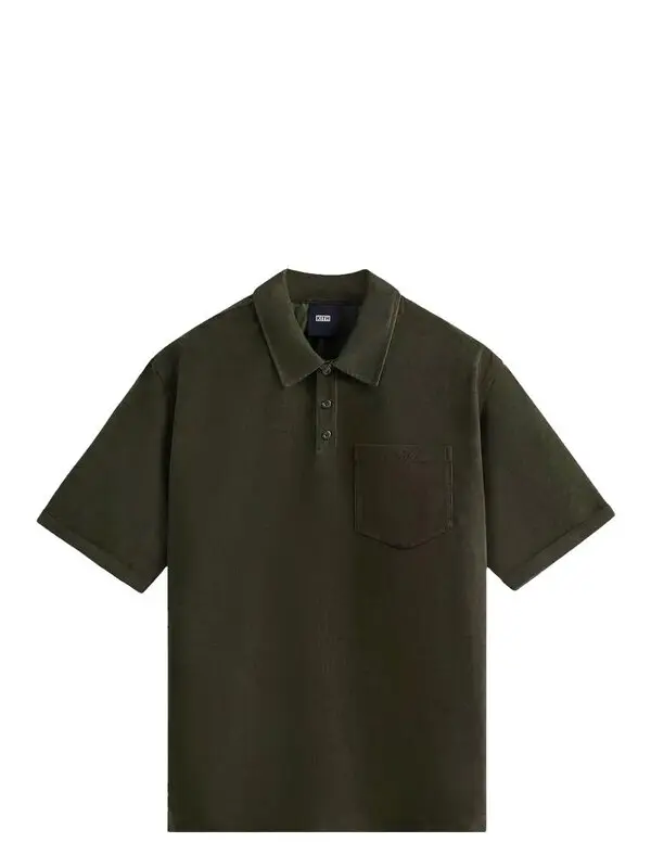 Kith Madoc Corduroy Polo Shirt - Green