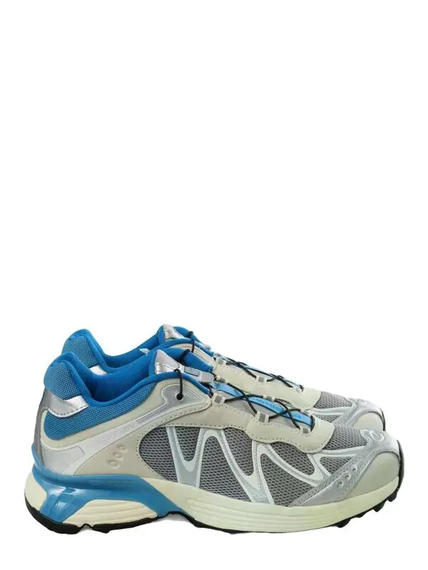 SALOMON Xt-whisper Paneled Lace-up Sneakers - Grey