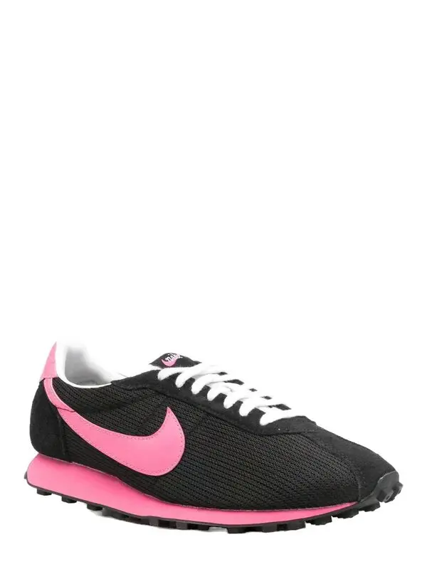 Nike X Comme Des Garçons Logo Patch Sneakers - Black